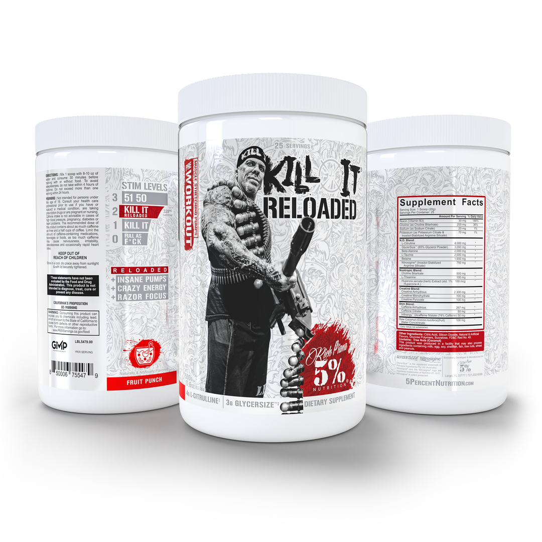 Kill It Reloaded Pre-Workout: Legendary Series – Nutrition Central